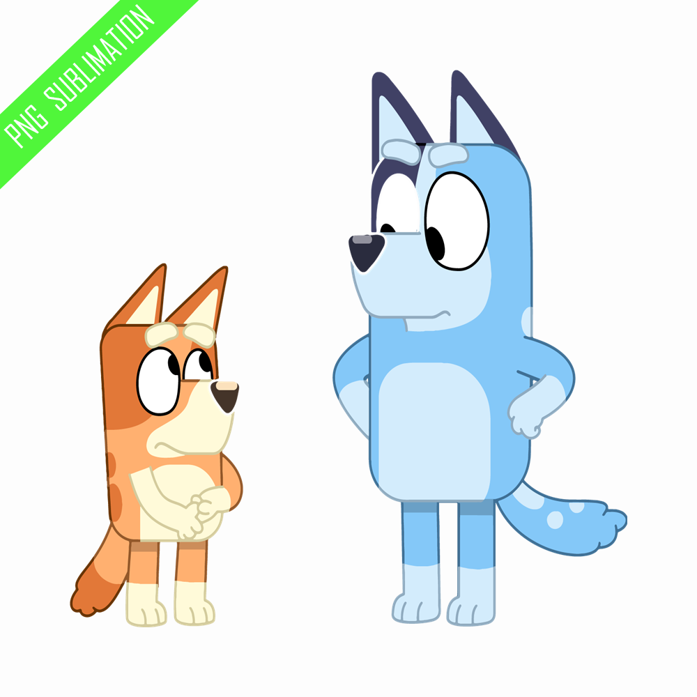 Bluey and bingo png - Inspire Uplift