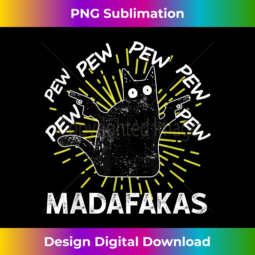 Vintage PewPewPew Madafakas Cat Crazy Pew - Classic Sublimat - Inspire ...
