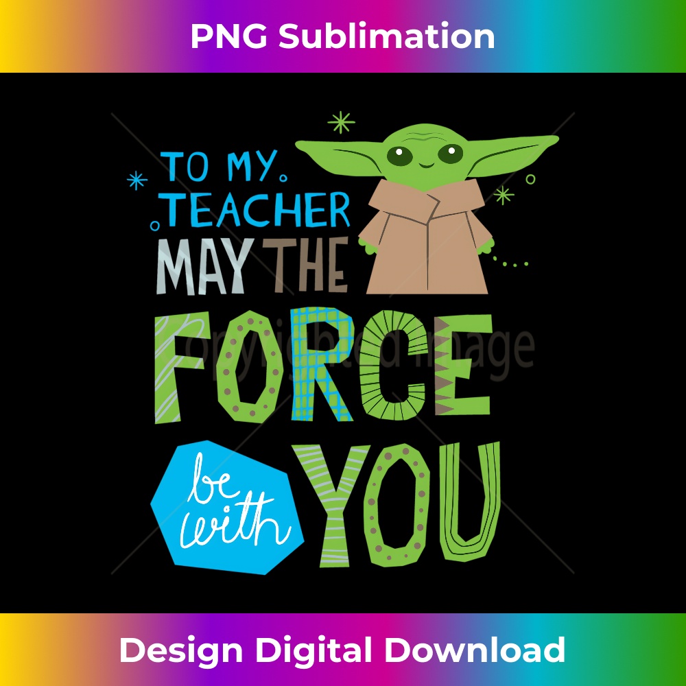 Star Wars The Mandalorian Grogu May The Force Be with You Lo | Inspire ...