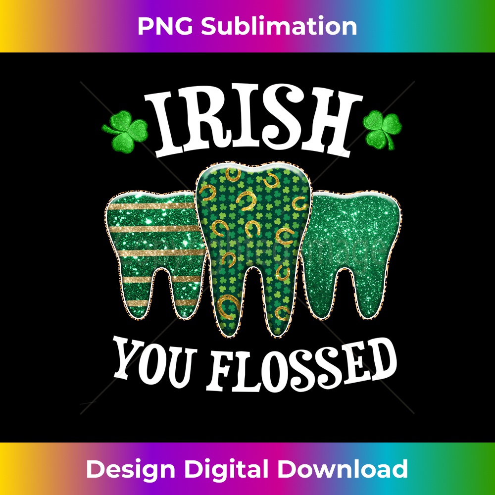 Irish You Flossed Teeth St Patricks Day Dentist Dental Squad - Inspire ...