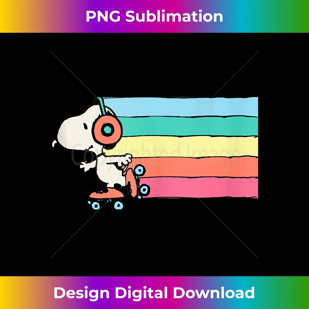 Peanuts Easter Snoopy Skates Tank Top - Timeless PNG Sublima | Inspire ...