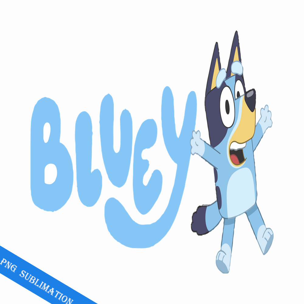 Bluey png - Inspire Uplift