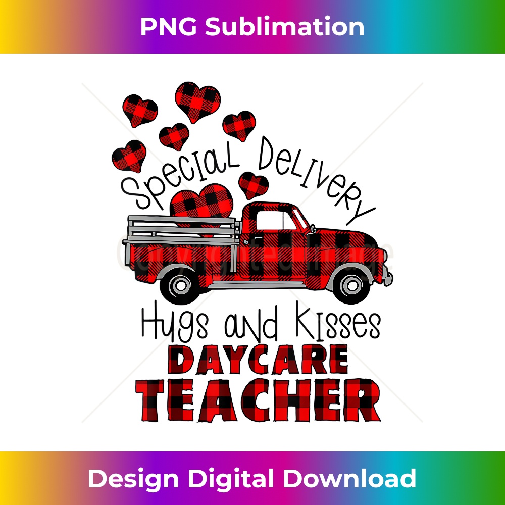 Special Delivery Hug and Kisses Daycare Teacher Valentine's - Inspire ...