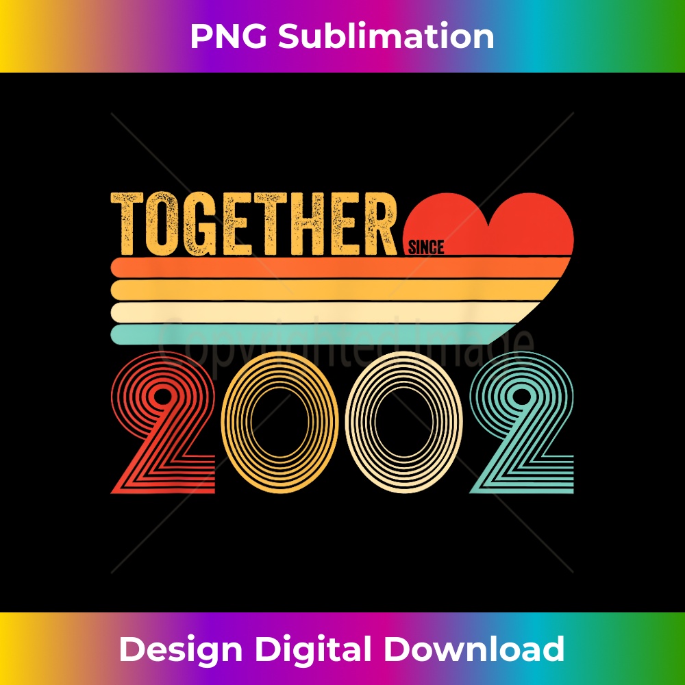 Together Since 2002 Shirt Couple Retro Anniversary - Sophist | Inspire ...