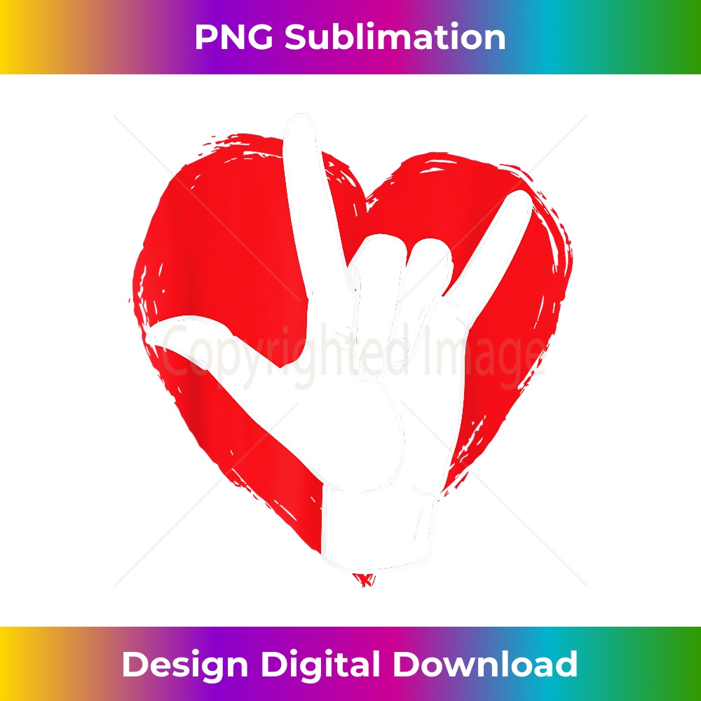 Sign Language I Love You ASL Heart Valentines Day - Contempo | Inspire ...