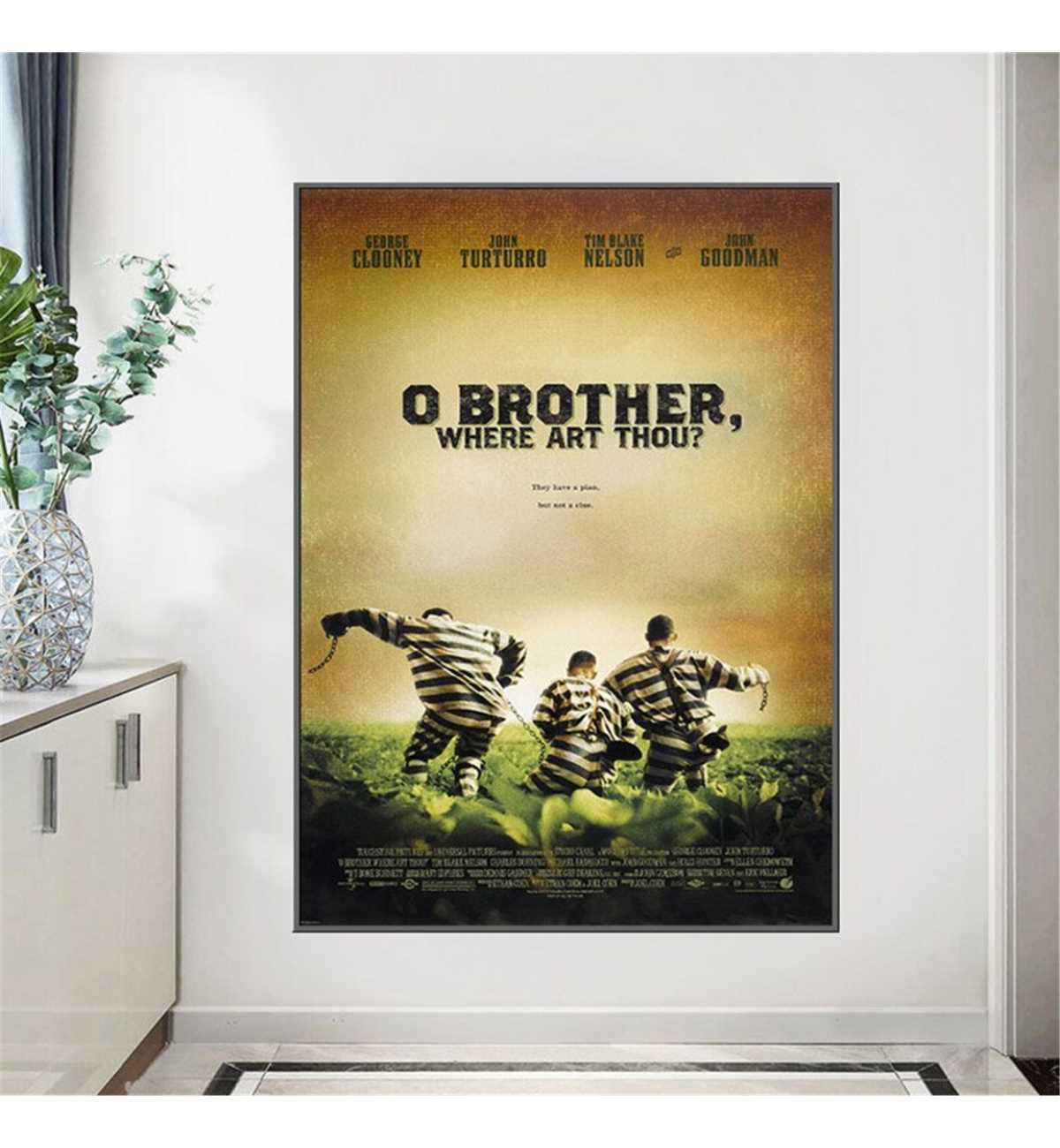 O Brother Where Art Thou 2000 Movie Poster | Inspire Uplift
