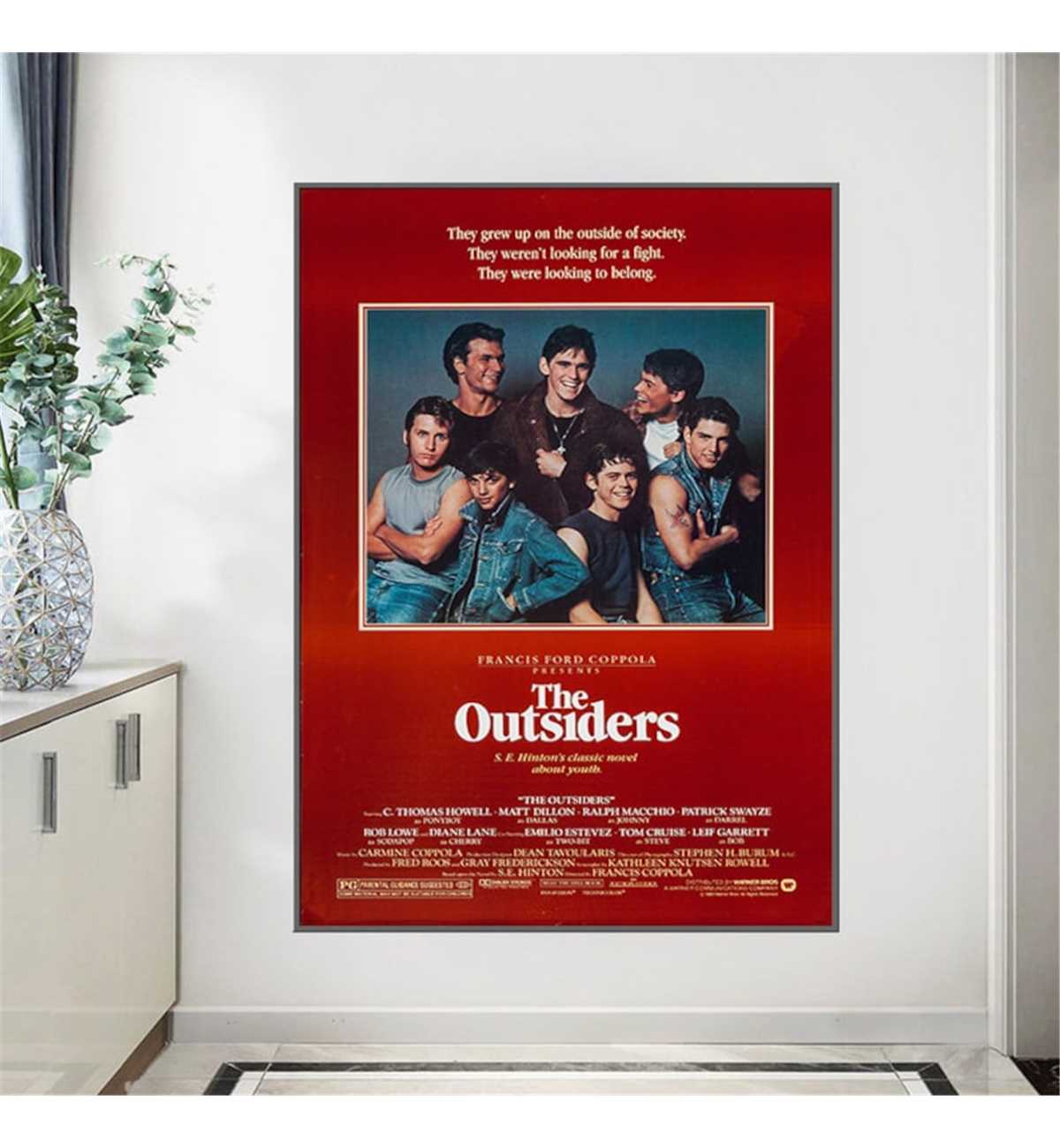 The Outsiders 1983 Movie Movie Poster Classic Film | Inspire Uplift