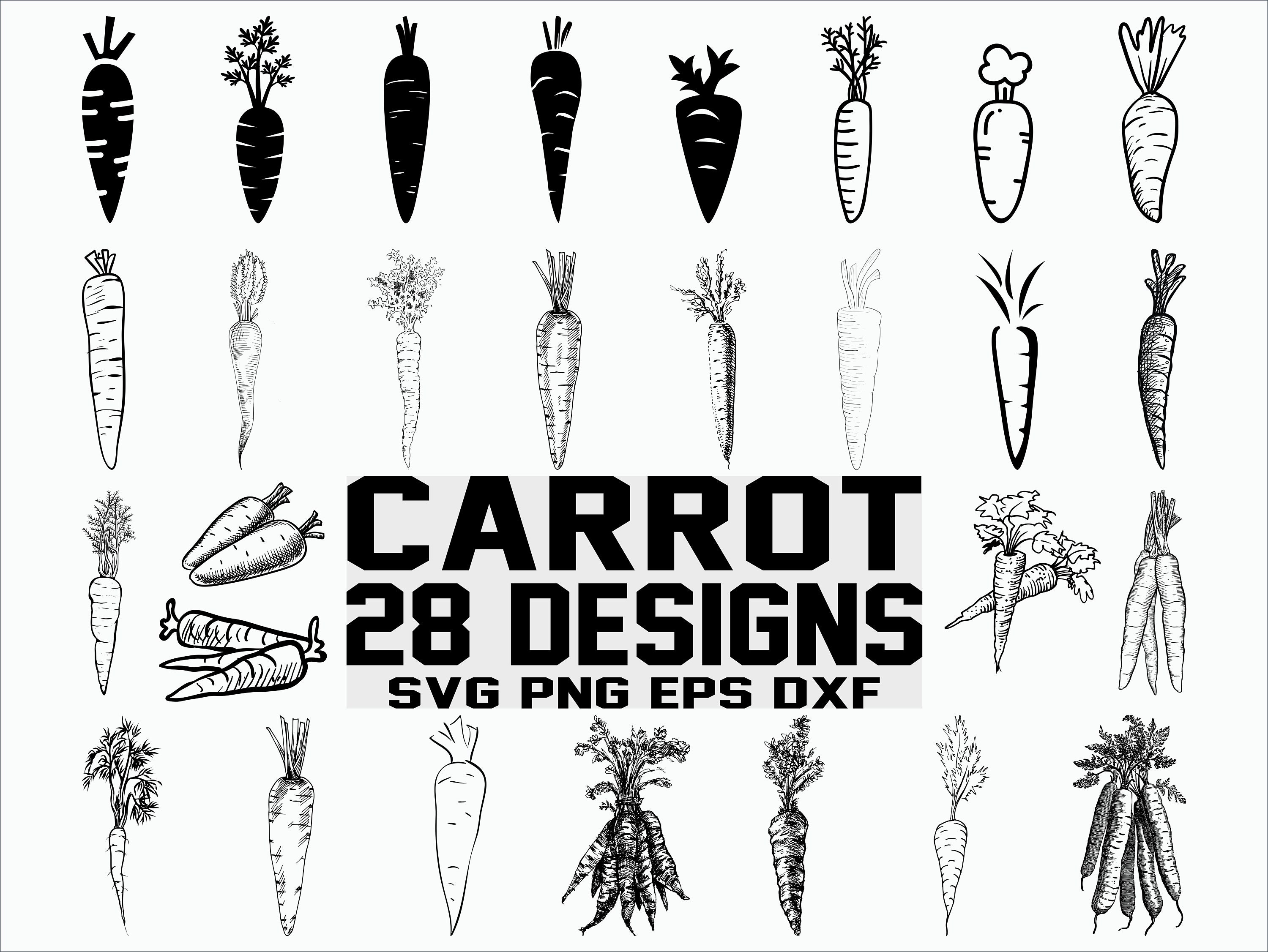Carrot Clipart | Inspire Uplift