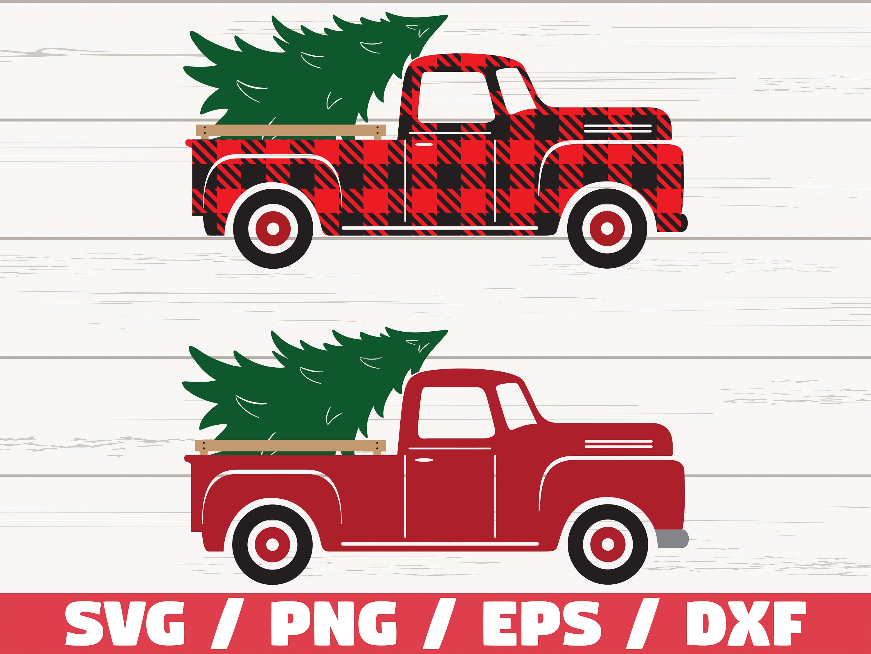 Christmas truck SVG, Christmas truck tree SVG, Cricut, Cut F - Inspire ...