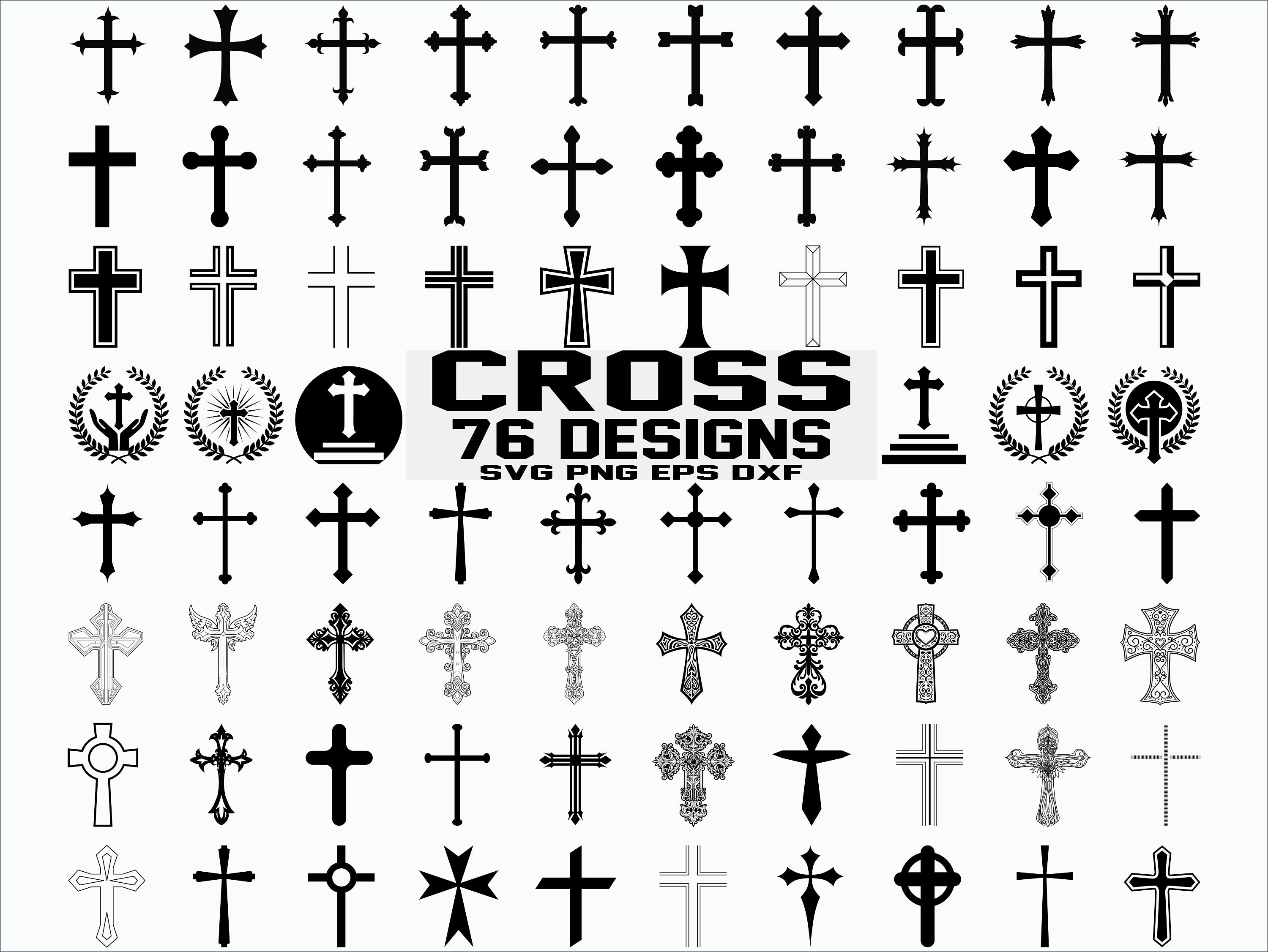 Cross svg file, Cross clipart, Crosses svg file, Halloween s - Inspire ...