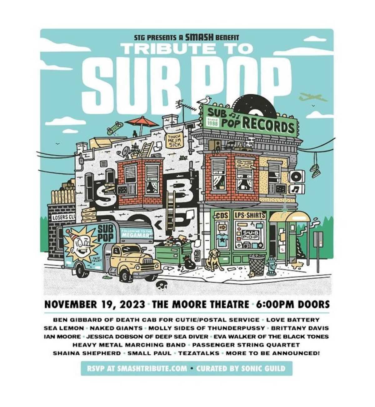 A Tribute to 35 Years of Sub Pop | Inspire Uplift