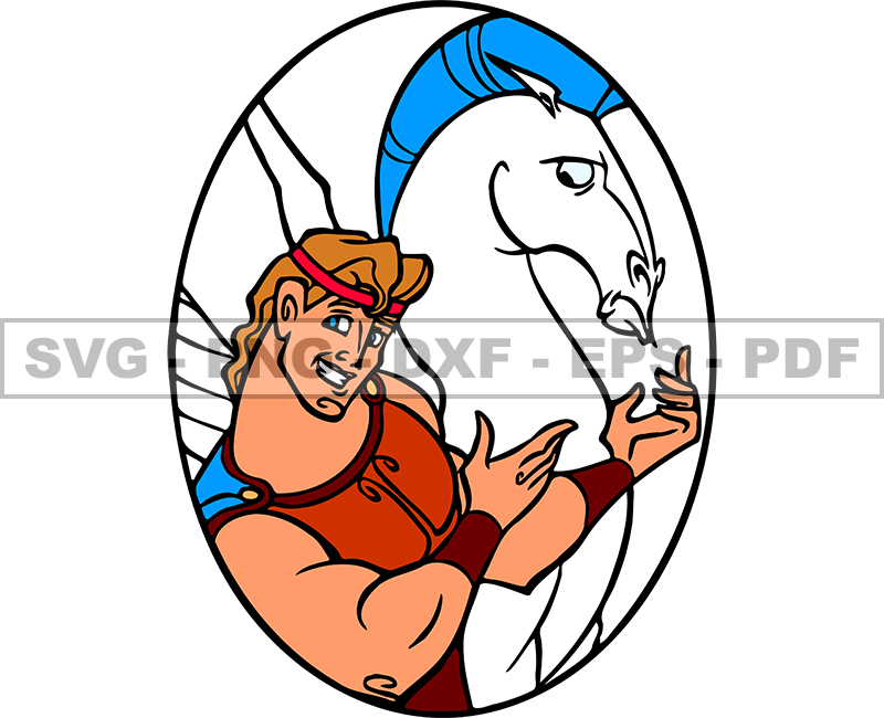 Hades Heracles Megara, Handsome soldier, Cartoon Customs SVG | Inspire ...