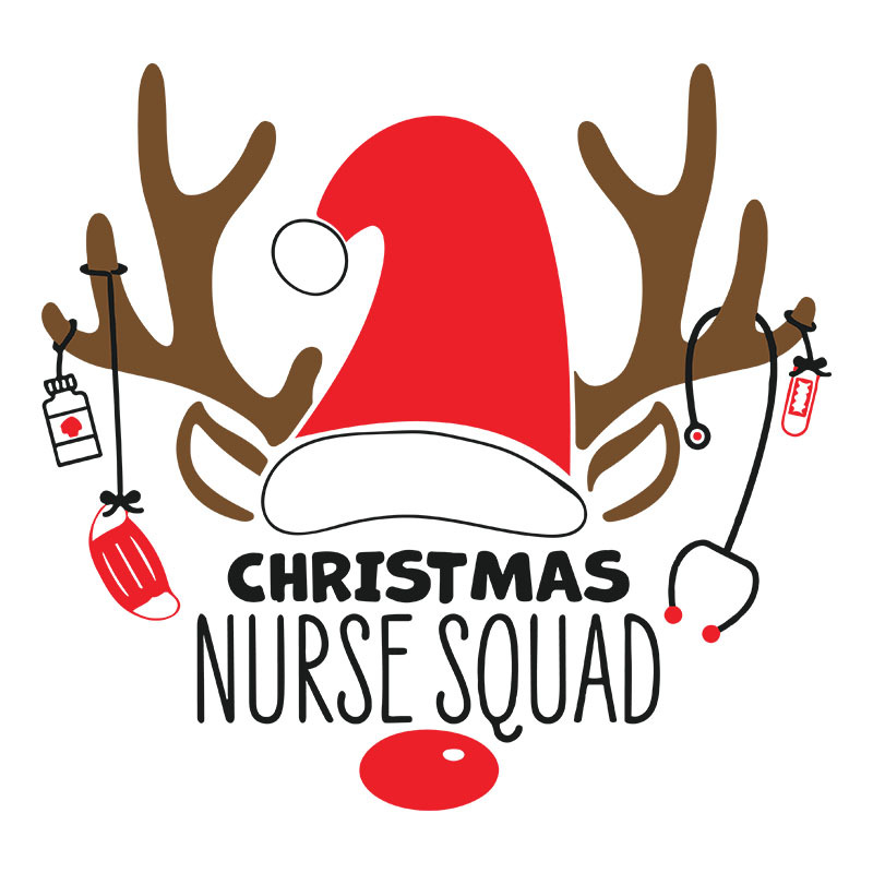 Christmas Nurse Squad Svg, Nurse Shirt, Christmas Reindeer S | Inspire ...