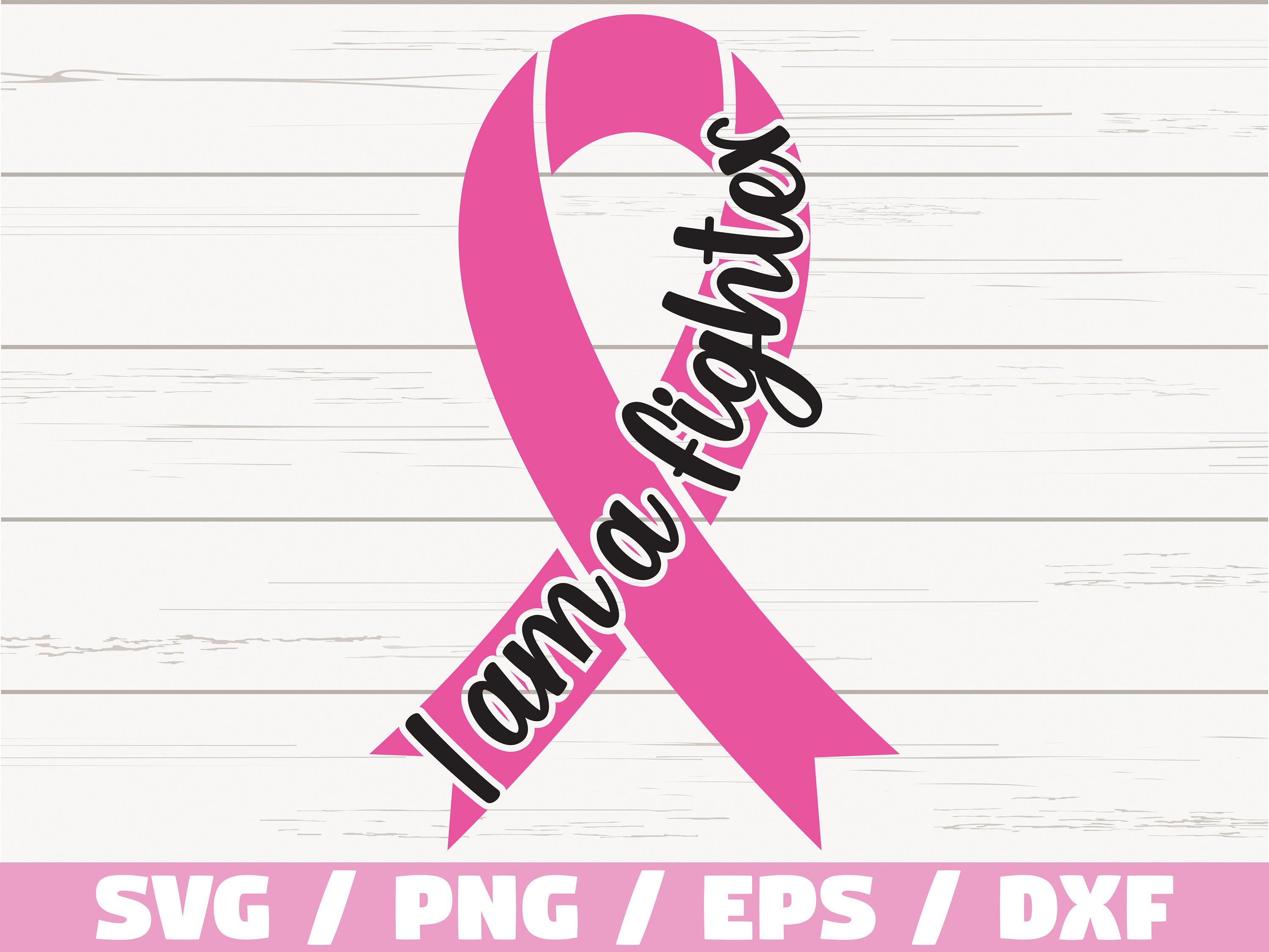 I am a fighter SVG, Breast Cancer Svg, Awareness Ribbon SVG, | Inspire ...