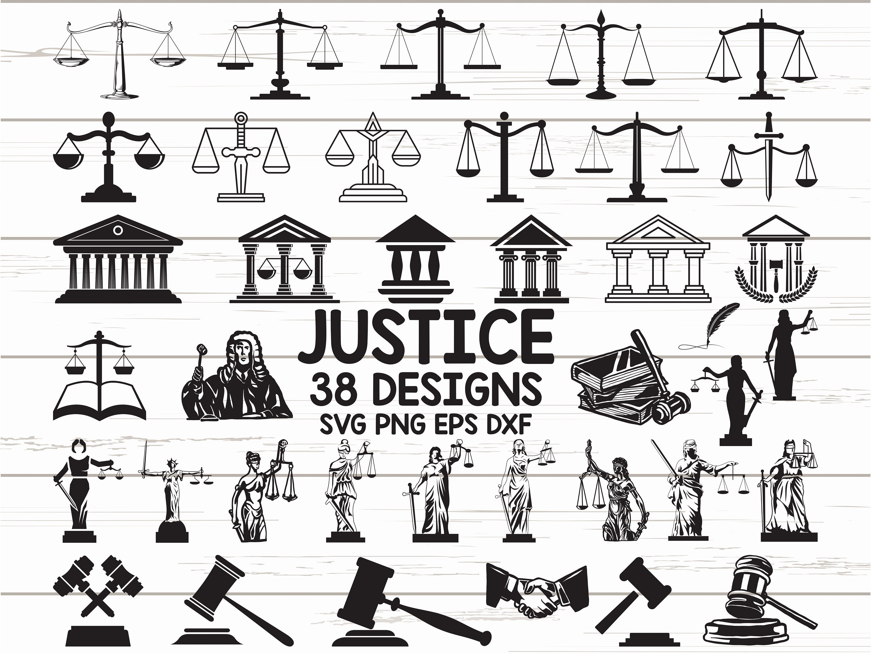 Justice SVG, Scale Of Justice SVG, Courthouse SVG, Tribunal - Inspire ...