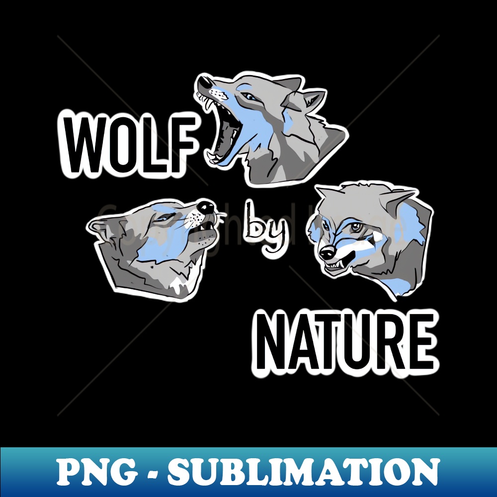 Wolf by nature - Premium Sublimation Digital Download - Brin | Inspire ...