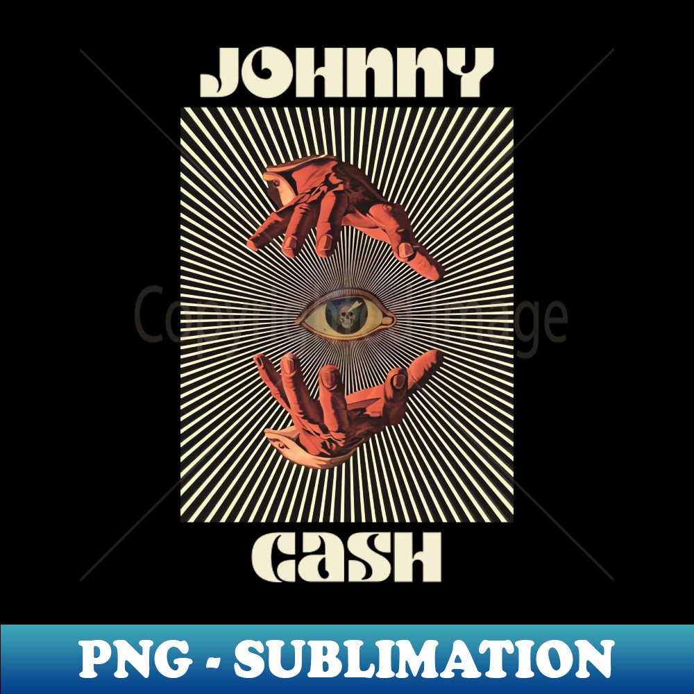 Hand Eyes Johnny Cash - Trendy Sublimation Digital Download | Inspire ...