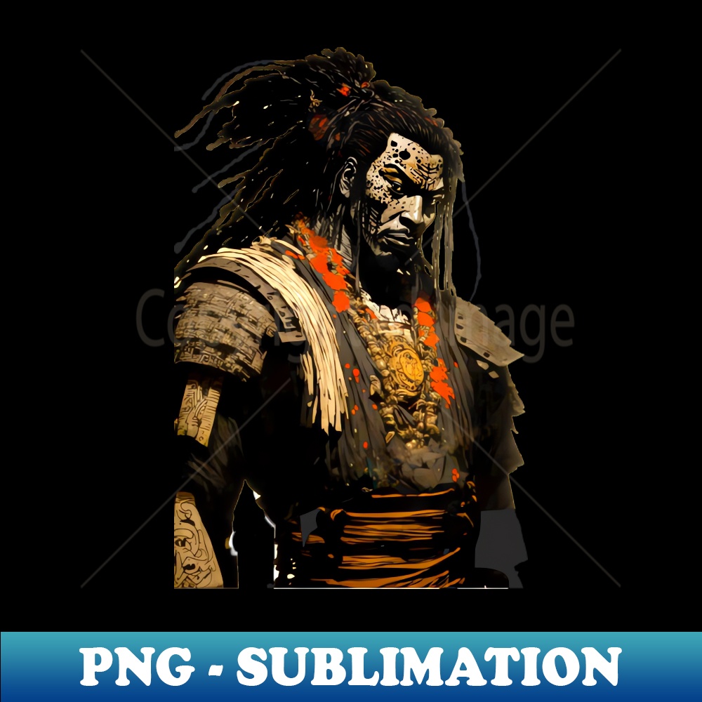 Yasuke Black Samurai in 1579 Feudal Japan No 1 - Decorative | Inspire ...