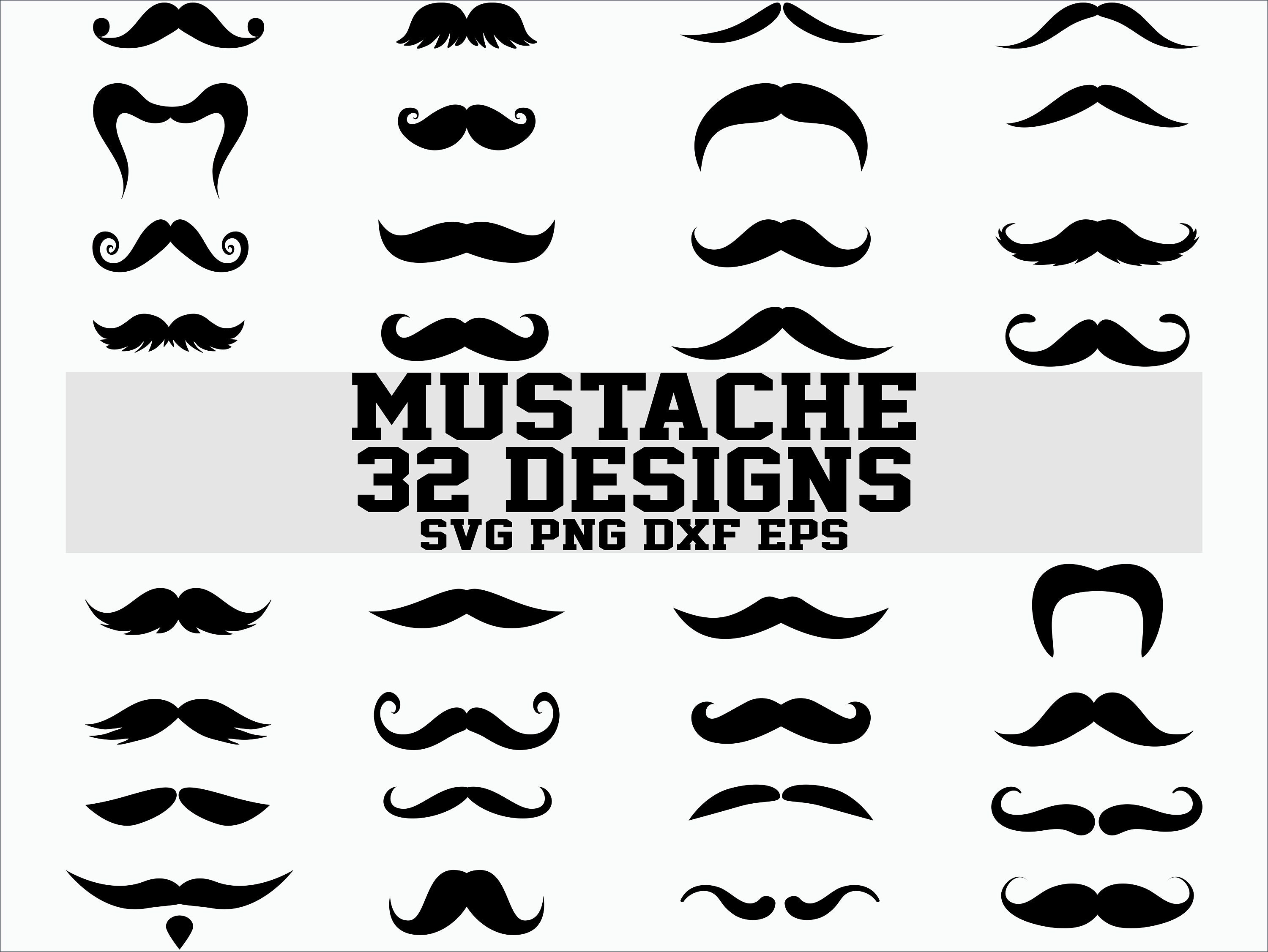 Mustache Svg | Inspire Uplift