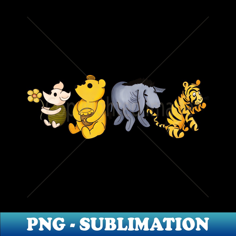 Winnie the Pooh Piglet Eeyore and Tigger too - Modern Sublim | Inspire ...