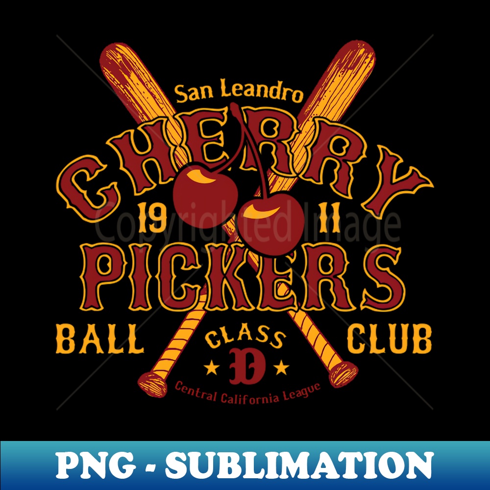 San Leandro Cherry Pickers - PNG Transparent Sublimation Des - Inspire ...