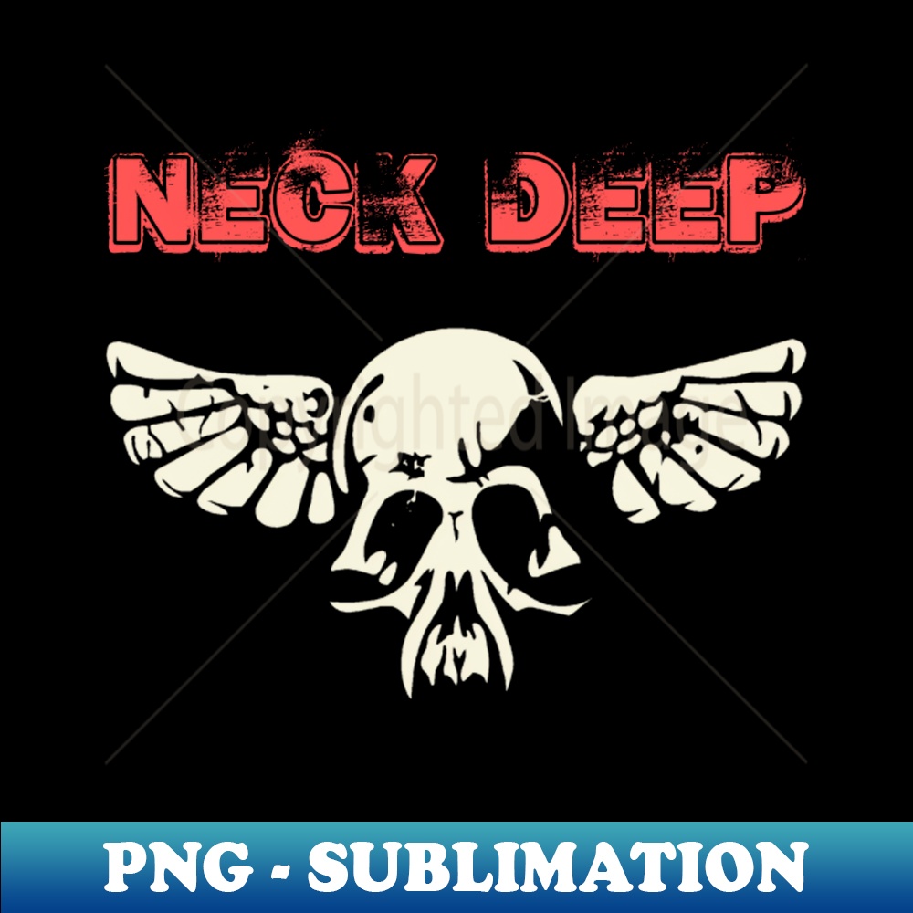 neck deep - PNG Transparent Sublimation Design - Capture Ima | Inspire ...