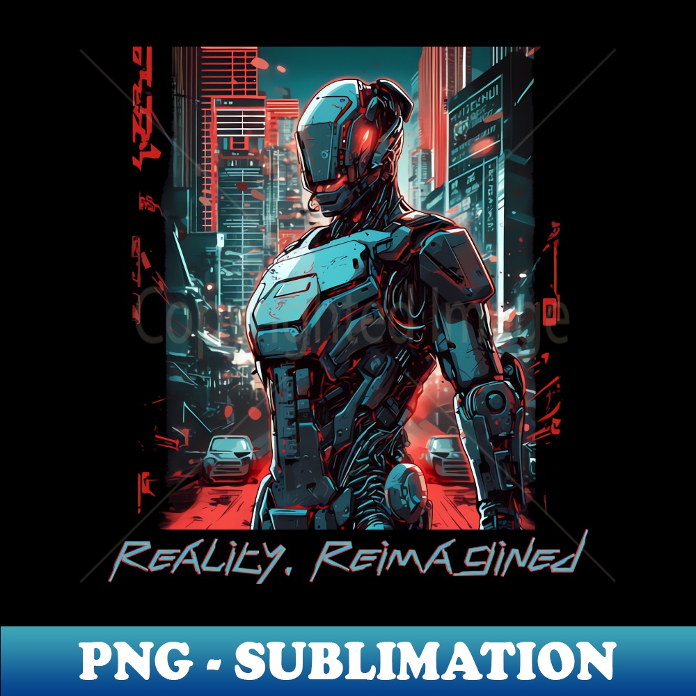 Anime Aesthetic Cyber Robot in Futuristic Cityscape - Stylis - Inspire ...