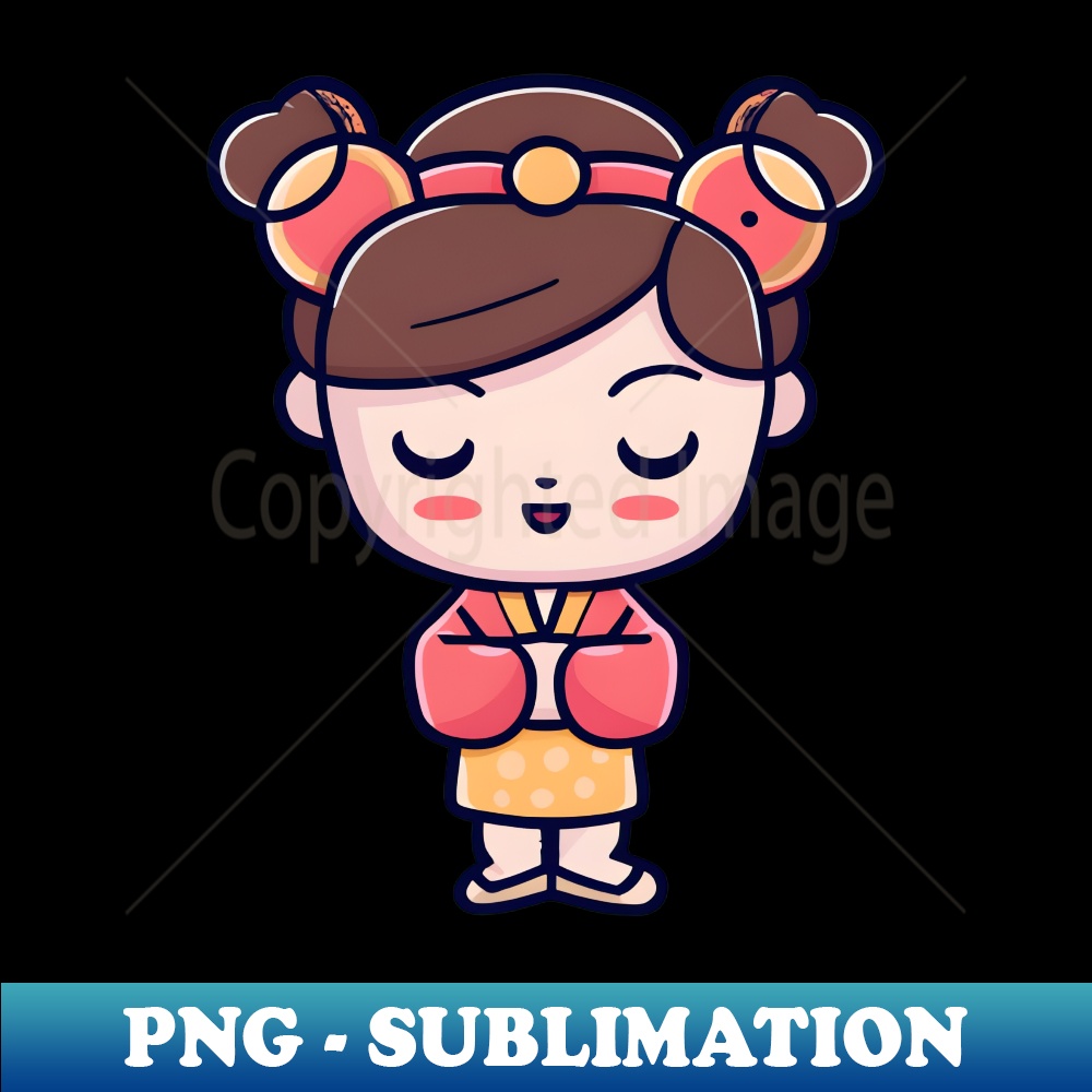 Enchanting Hanfu Sprite Sheet Animated Little Girl in Tradit - Inspire ...