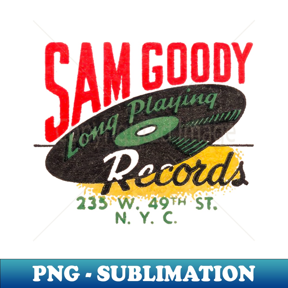 Sam Goody - PNG Transparent Sublimation File - Spice Up Your - Inspire ...