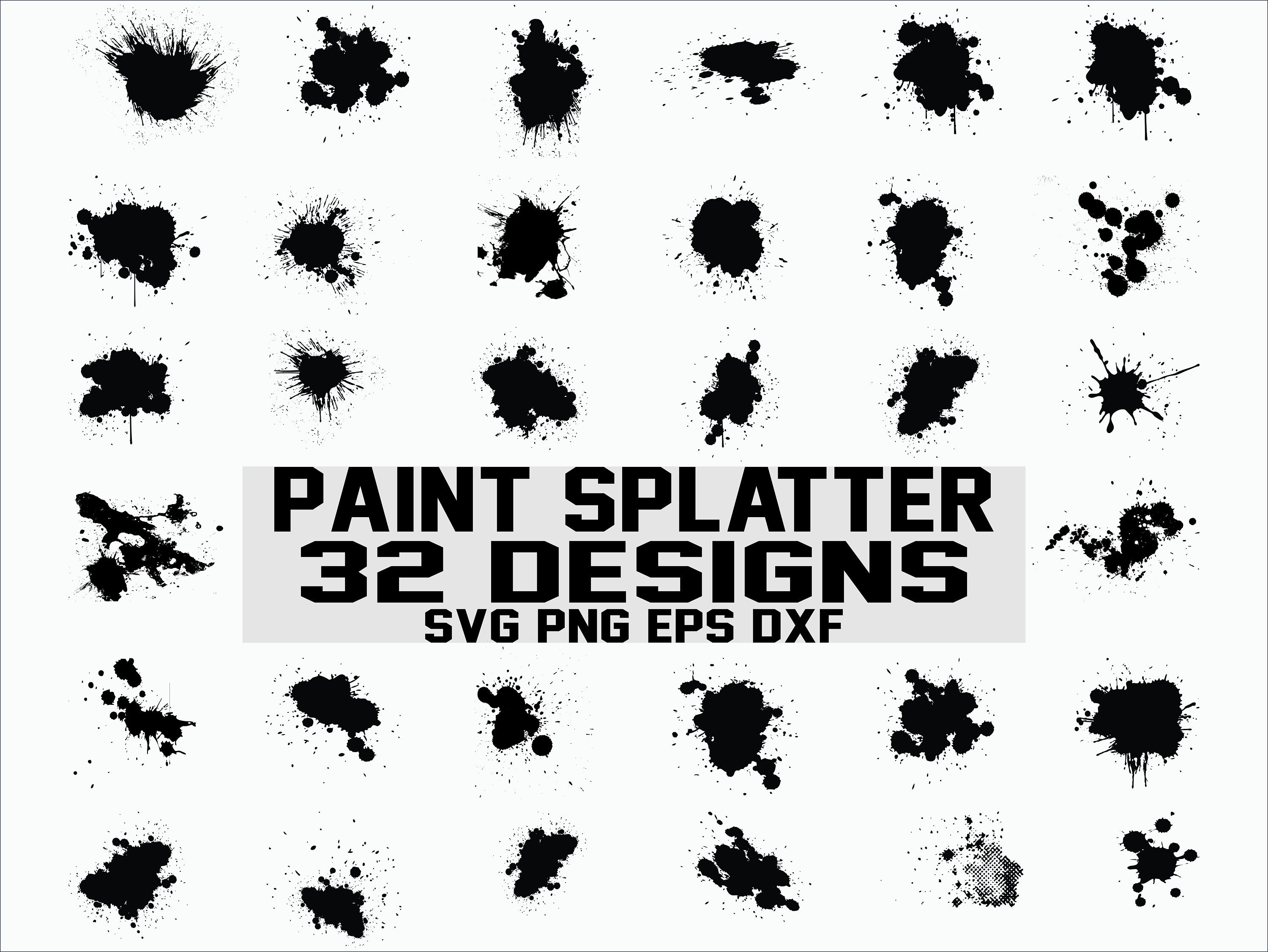 Splatter svg, paint splatter svg, splash svg, paint splash s - Inspire ...