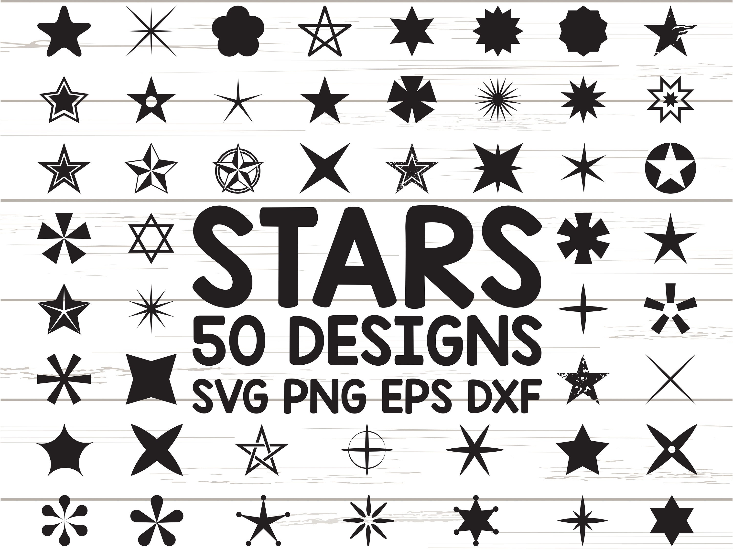 Star svg, stars png, star svg file, star clipart - Inspire Uplift