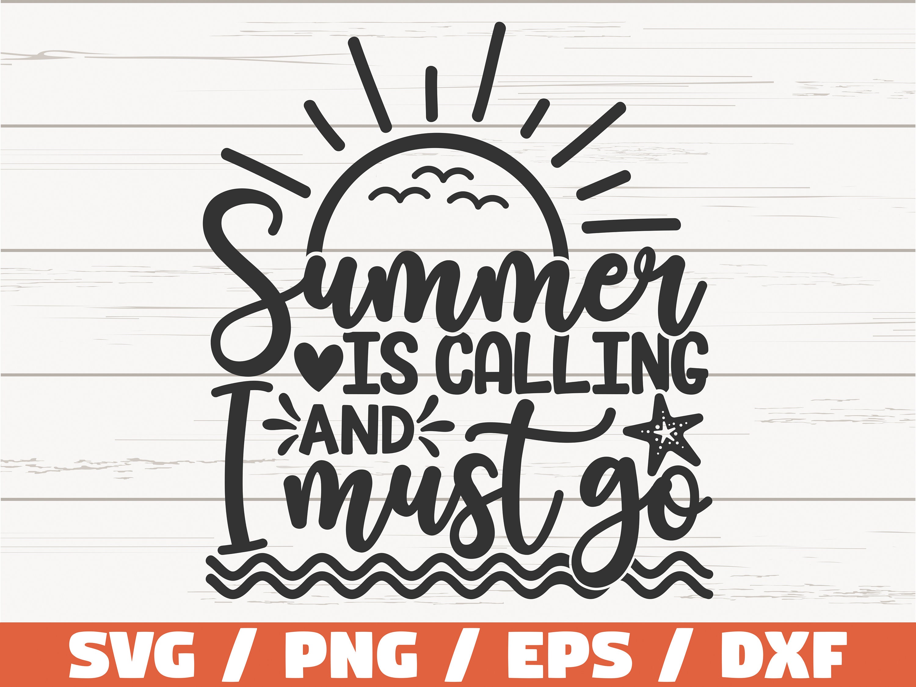 Summer Is Calling And I Must Go SVG, Cut File, Cricut, Comme | Inspire ...
