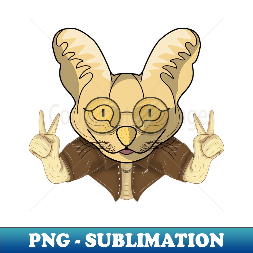 stylish serval cat - Exclusive Sublimation Digital File - Fa | Inspire ...