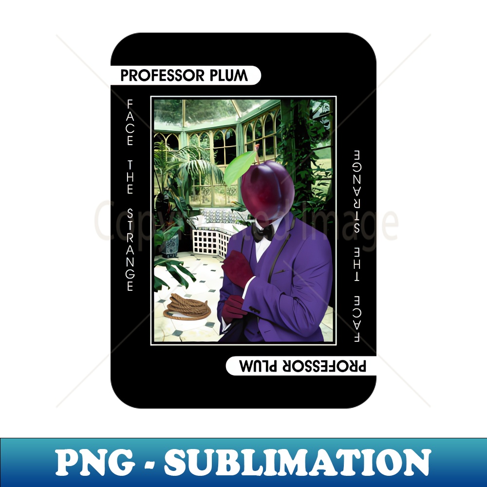 Professor Plum - Stylish Sublimation Digital Download - Brin | Inspire ...