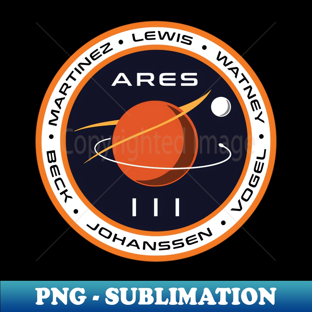 Ares III - Premium PNG Sublimation File - Create with Confid | Inspire ...