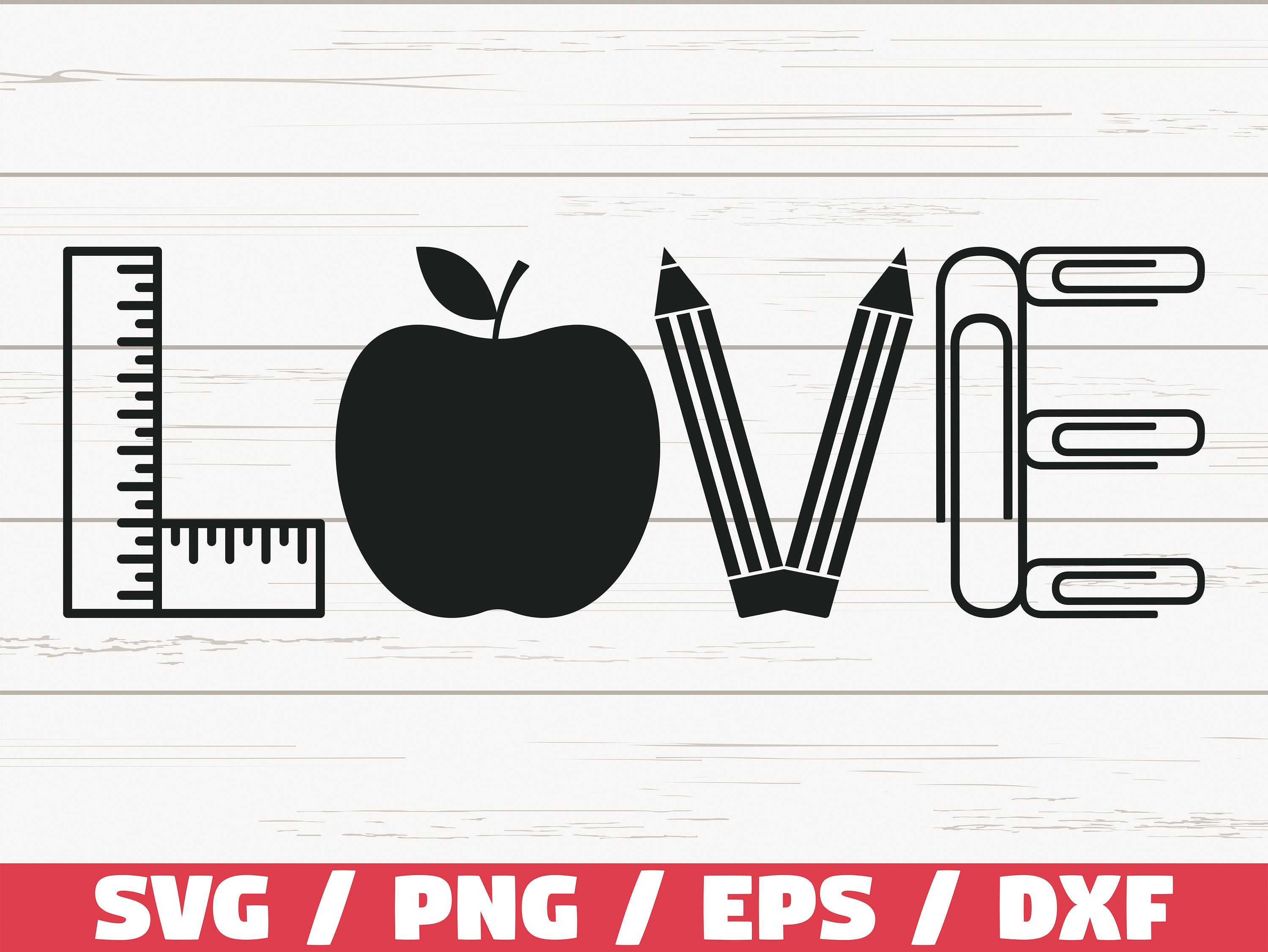 Teacher SVG Bundle, 35 Designs, Cut File, Cricut | Inspire Uplift