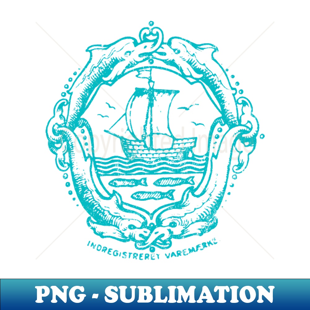 Ocean Fish Ship Porpoise Sea Creature - Signature Sublimatio | Inspire ...