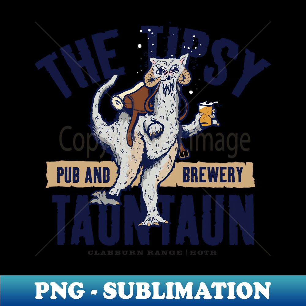The Tipsy Tauntaun - Vintage Sublimation PNG Download - Stun | Inspire ...