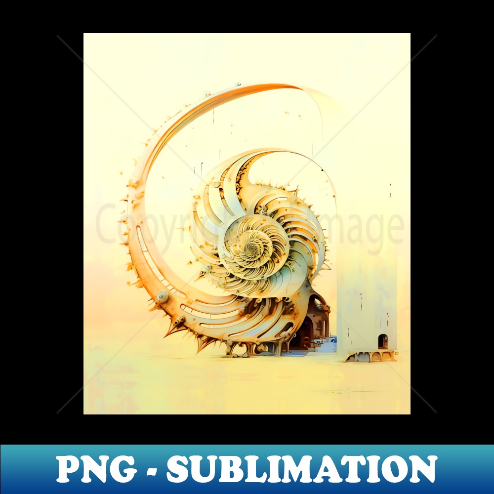Fibonacci Sequence Fibonacci Nautilus Shell on a Dark Backgr | Inspire ...