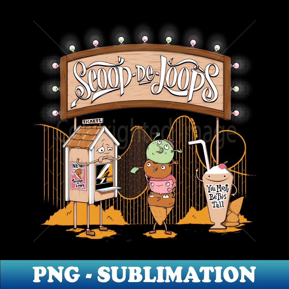 Scoop De Loops - Professional Sublimation Digital Download - | Inspire ...
