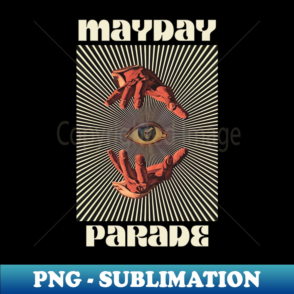 Hand Eyes Mayday Parade - PNG Sublimation Digital Download - | Inspire ...
