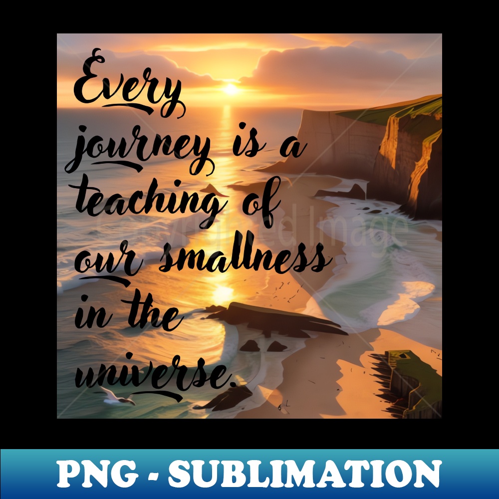 Every journey is a teaching of our smallness in the universe - Inspire ...