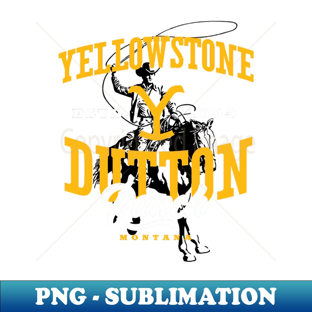 Yellowstone Dutton Ranch - Signature Sublimation PNG File - | Inspire ...