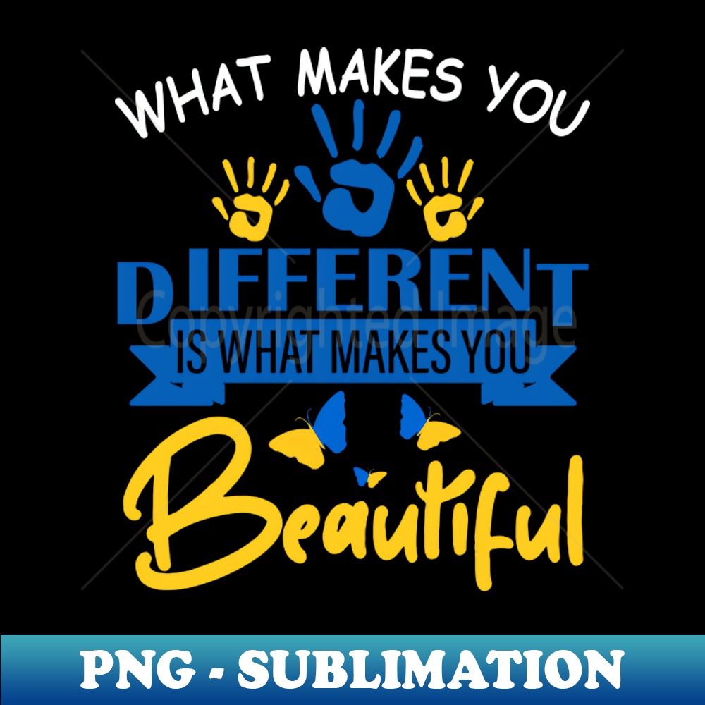 Different Makes You Beautiful Down Syndrome Awareness Women | Inspire ...