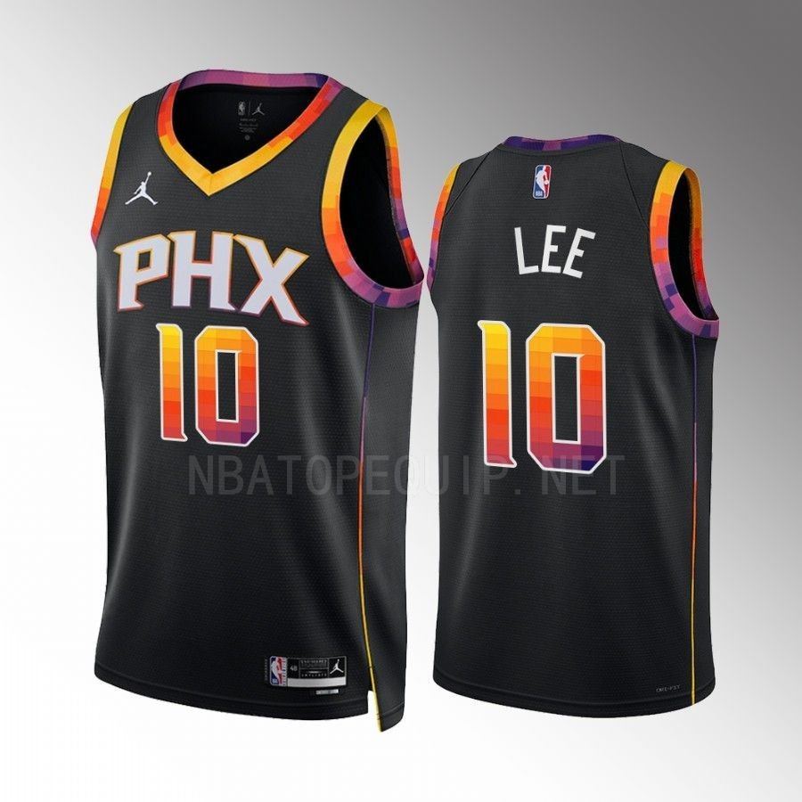 Phoenix Suns Damion Lee Black 2022-23 Edition Jersey | Inspire Uplift