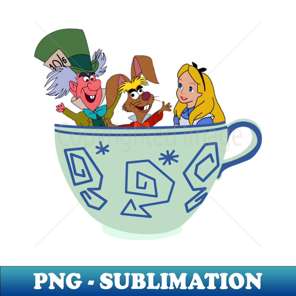 Alice in wonderland - High-Resolution PNG Sublimation File - | Inspire ...