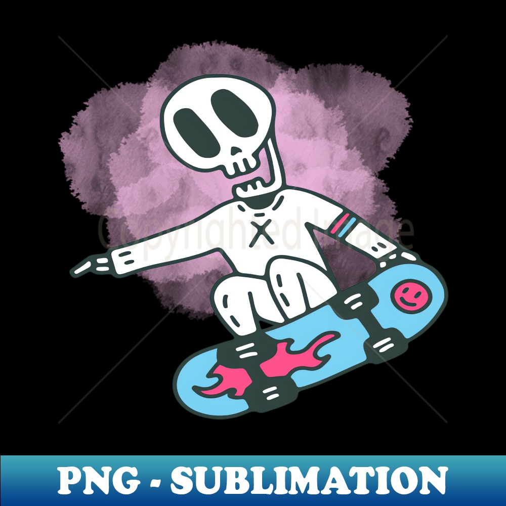 how to ride a skateboard skateboard skeletons - Decorative S | Inspire ...