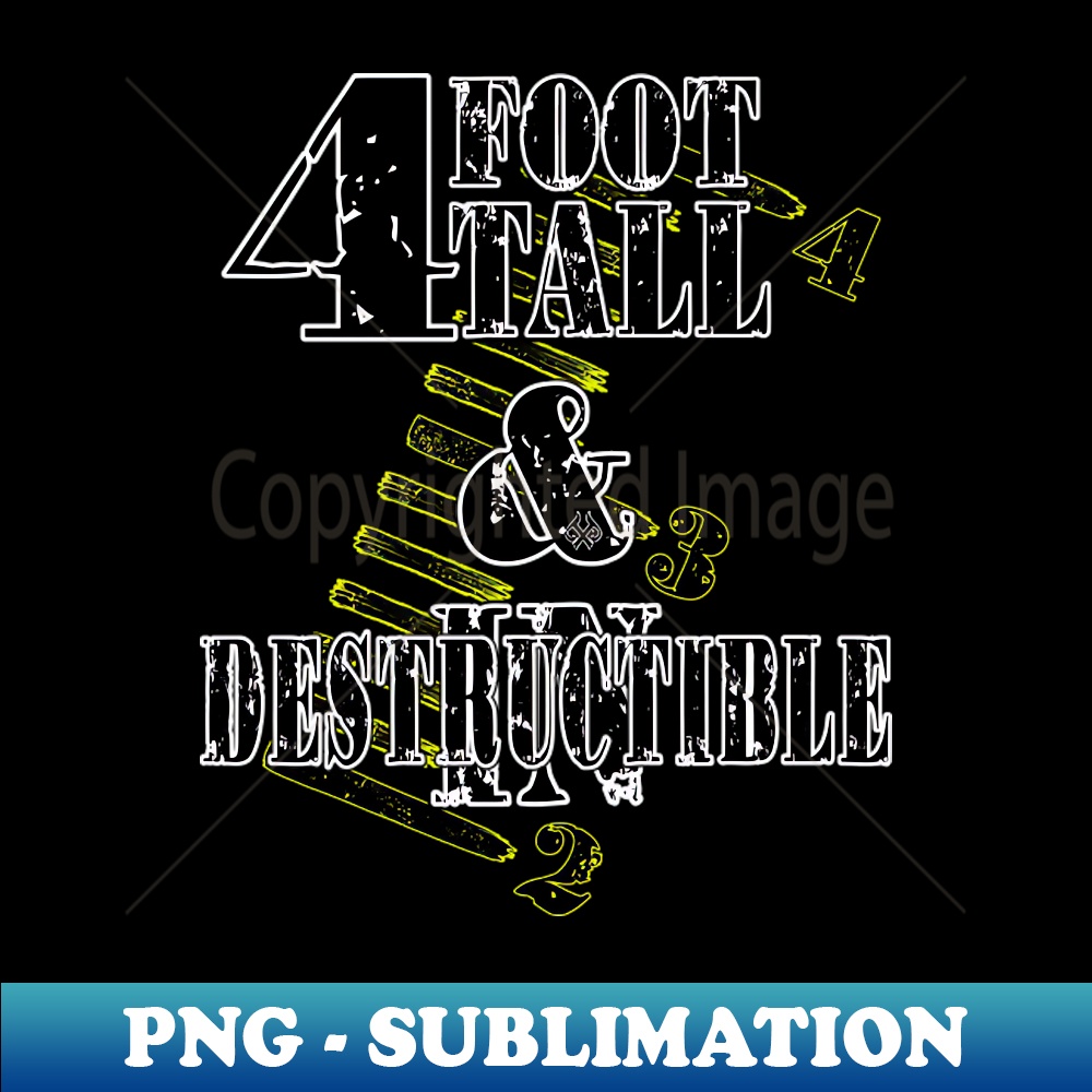 4 Foot Tall Indestructible - Aesthetic Sublimation Digital | Inspire Uplift