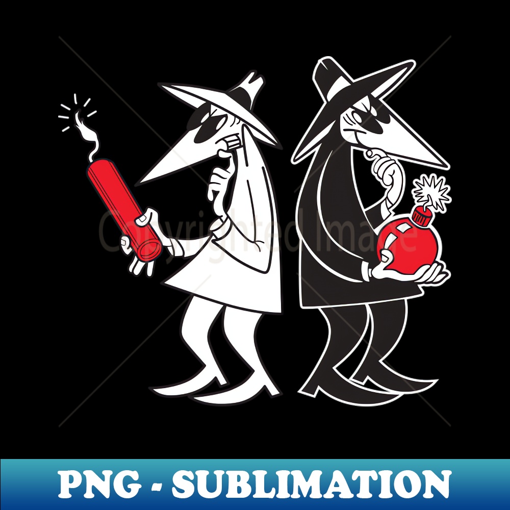Spy vs Spy - Sublimation-Ready PNG File - Bring Your Designs | Inspire ...