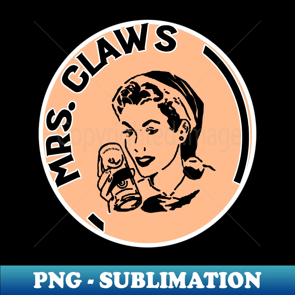 Mrs Claws - Signature Sublimation PNG File - Unleash Your Cr | Inspire ...